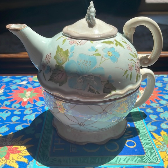 Tracy Porter | Dining | Tracy Porter Hand Painted Tea Set 3 Piece ...